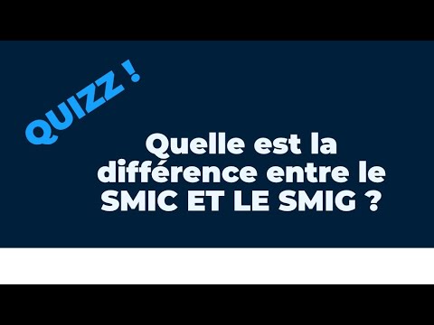 Quelle est la différence entre le SMIC ET LE SMIG ? #paie #salaire #smic