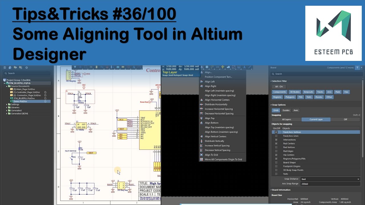 Component Aligning Tools | Altium Designer Tips #36