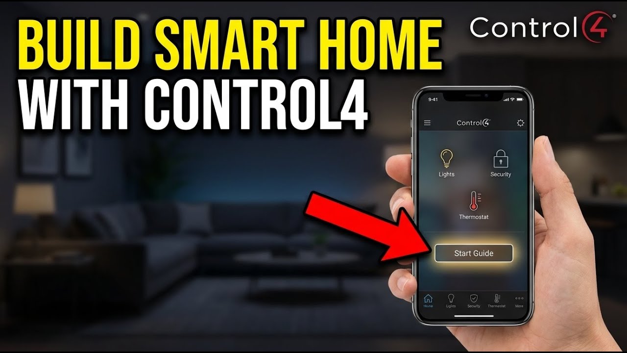 How to Build a Smart Home with Control4 - Full Guide