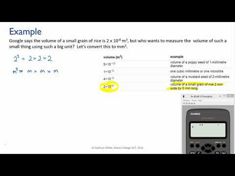 Converting m³ to mm³ | Science Skills | meriSTEM
