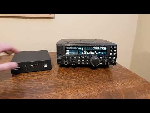 Connecting the Yaesu FT-450D Transceiver and LDG Z-100Plus Antenna Tuner