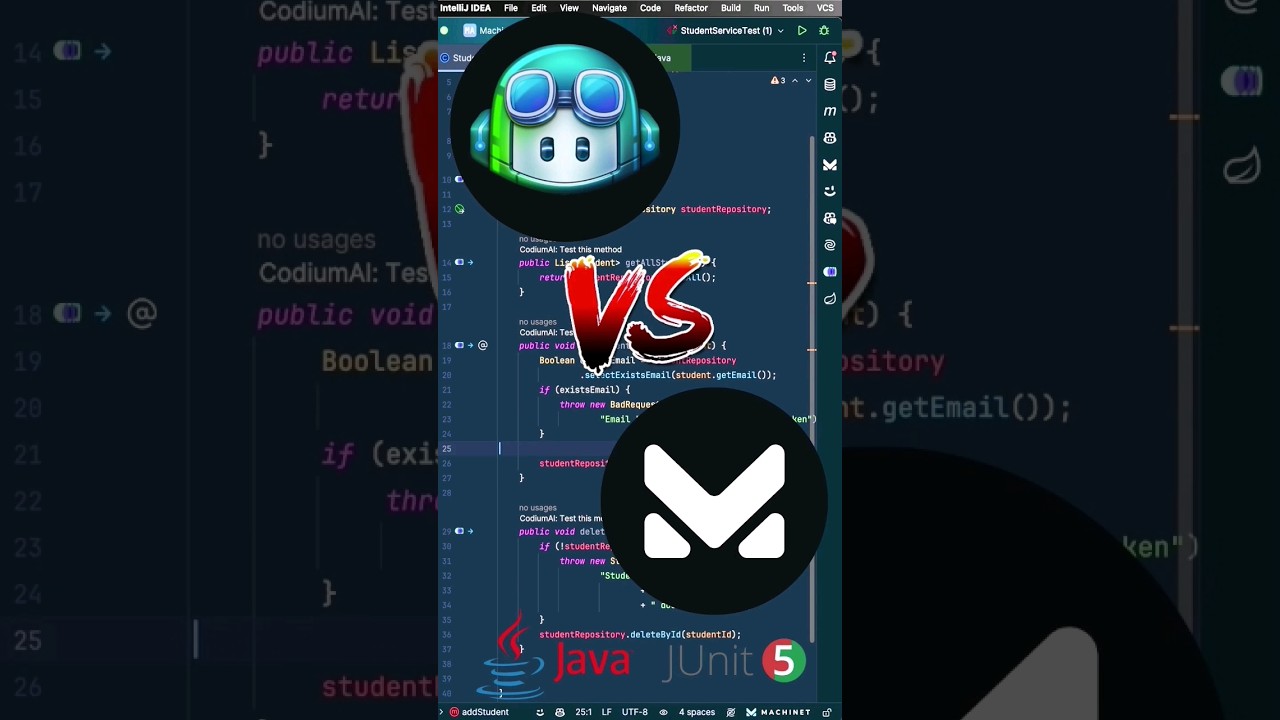 Java Unit Tests. Co-pilots battle. #java #unittest #githubcopilot