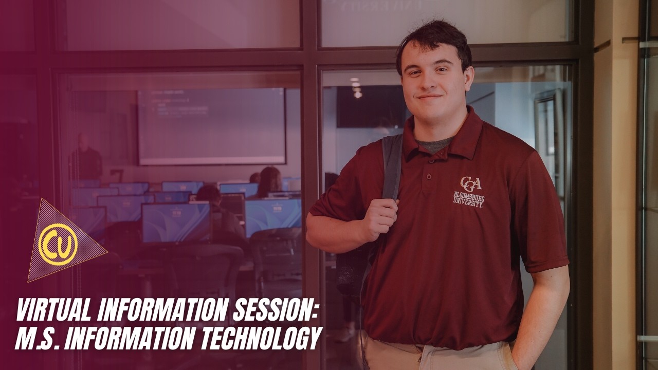 Virtual Information Session: M.S. Information Technology (2026)