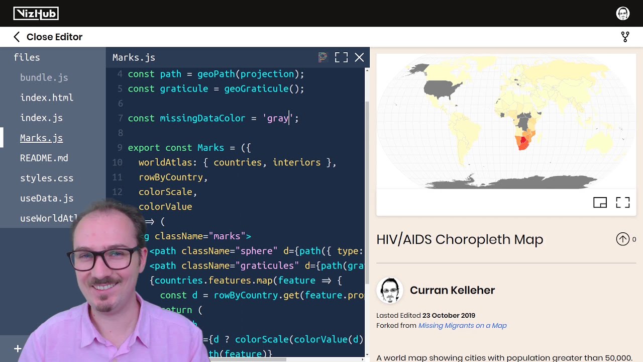 Datavis 2020 Episode 48 - Making a Choropleth Map
