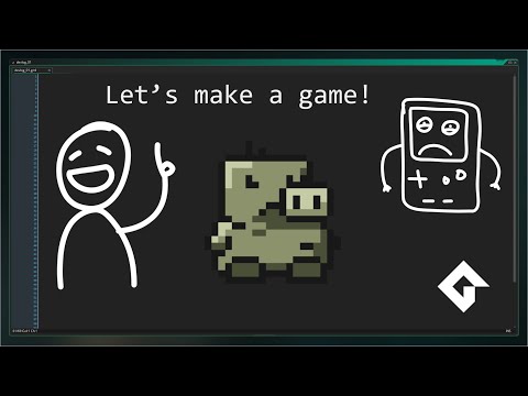 Just make a game! Devlog #01 / Making a Game Boy inspired 2D platformer in Game Maker Studio 2!