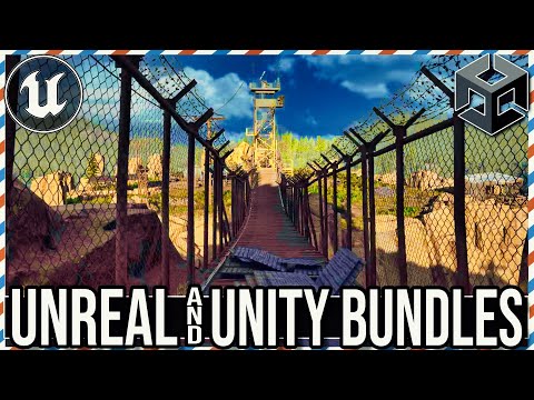 Massive 3D Environment Bundles for UNREAL & UNITY! (Godot Compatible)