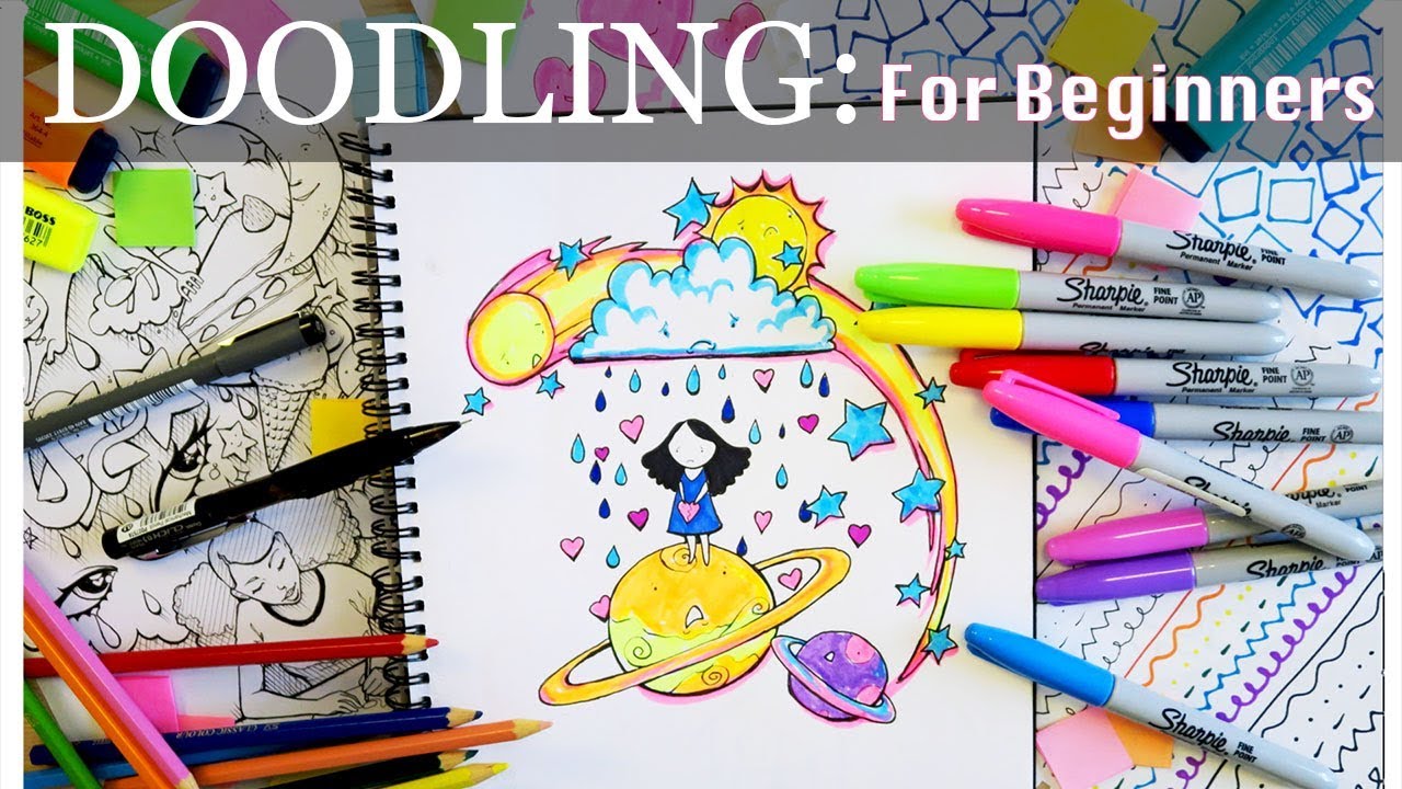 Doodling for Beginners! Skill share course introduction.