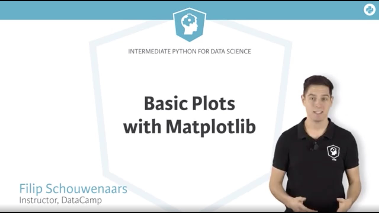 Python Tutorial : Basic plots with python matplotlib