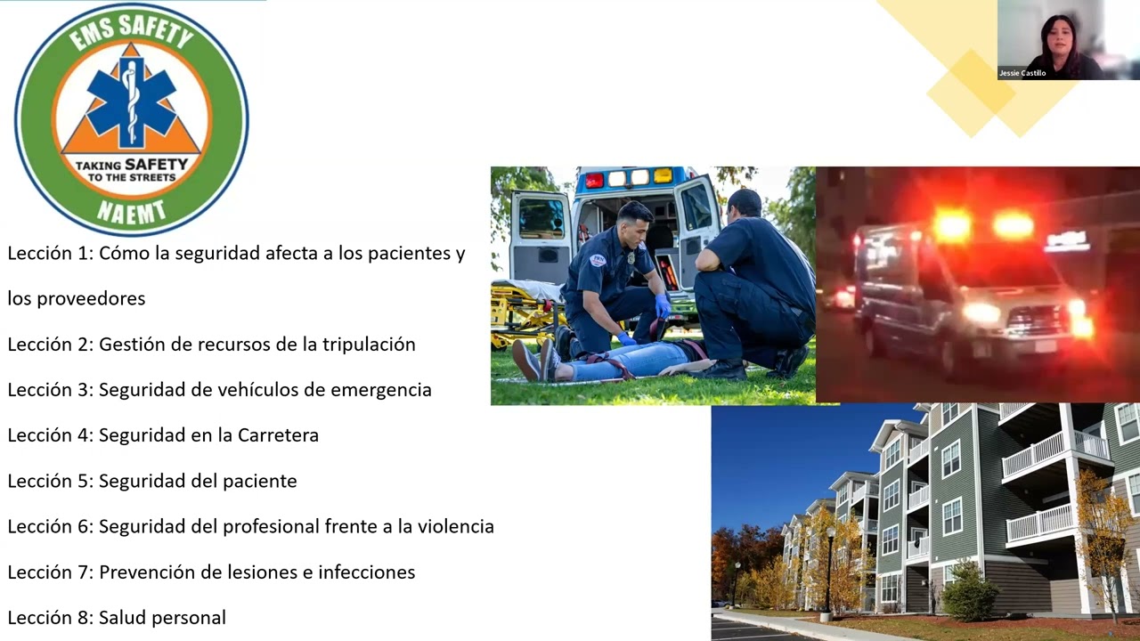 Seguridad en Los Servicios de Emergencias Médicas | EMS Safety Webinar.