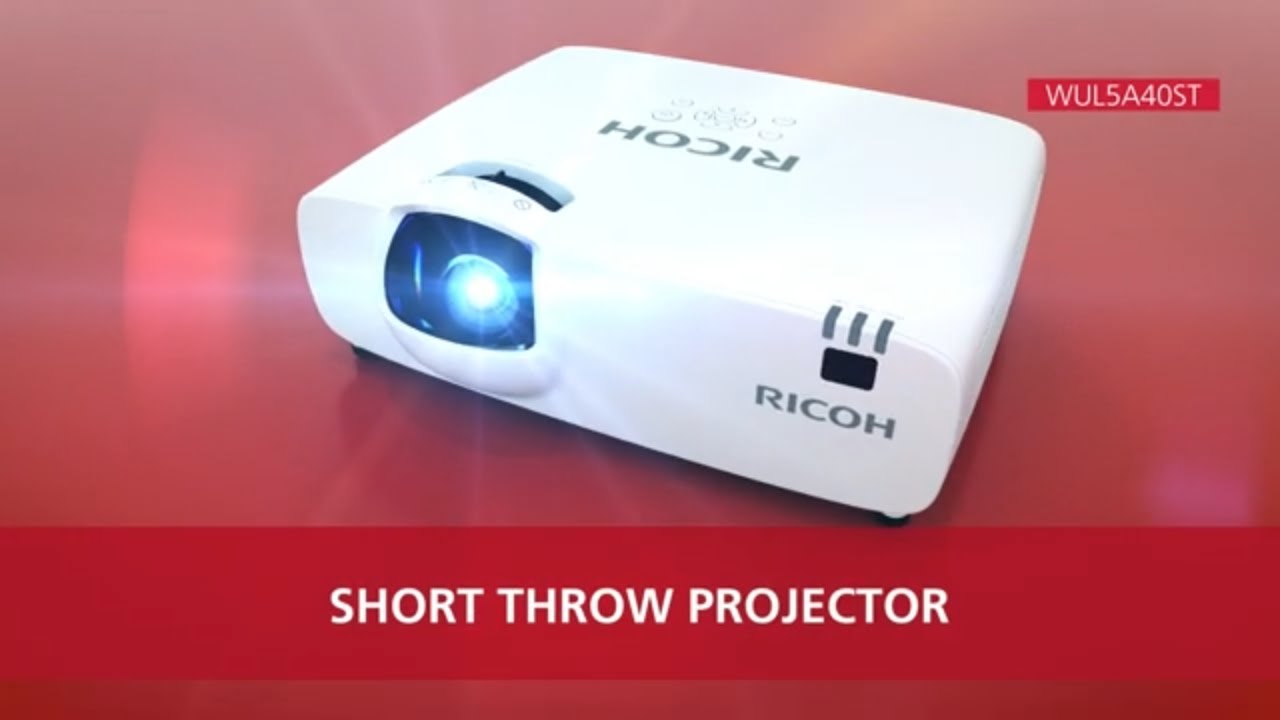 RICOH Short Throw Laser Projector - Close Range Projector For ...