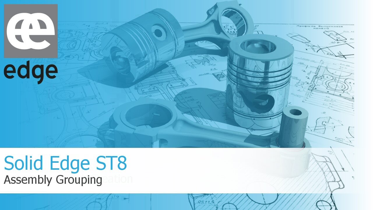 Solid Edge ST8 - Assembly grouping