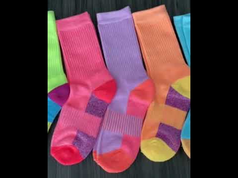 Gonii Women Socks Hiking Running Thick Cushion Athletic Crew Socks 5-Pair