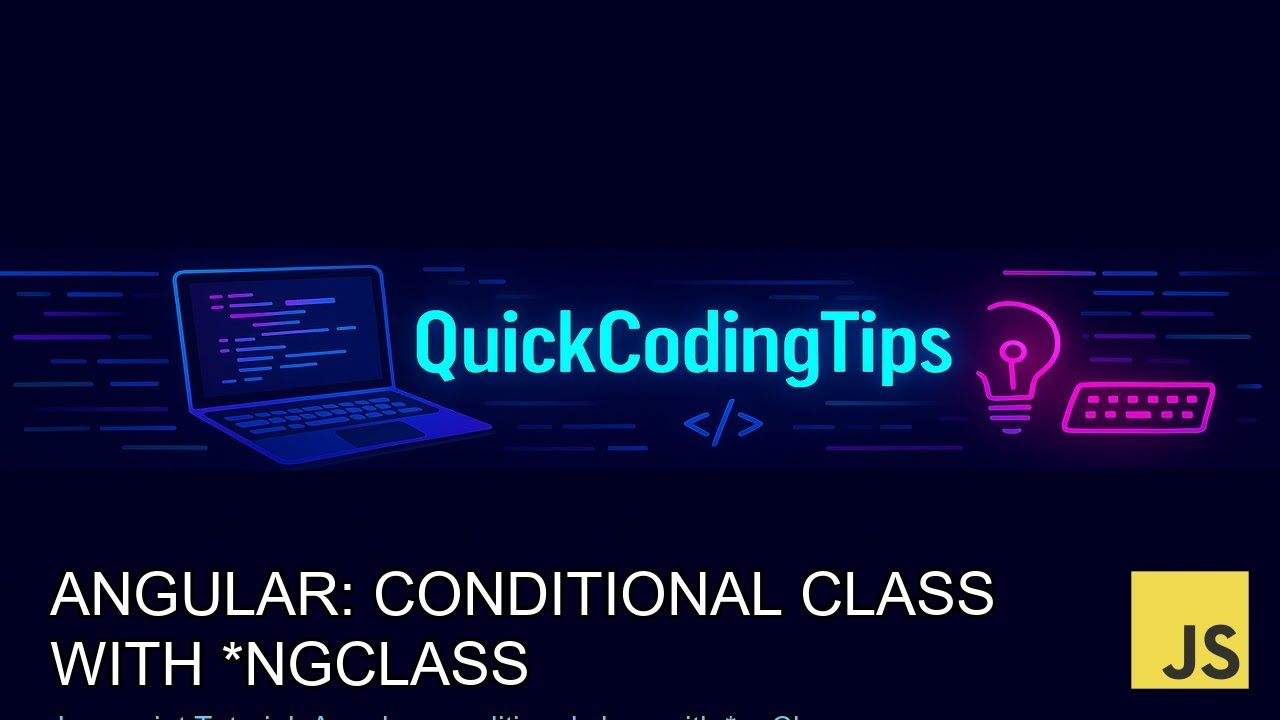 Javascript Tutorial: Angular: conditional class with *ngClass