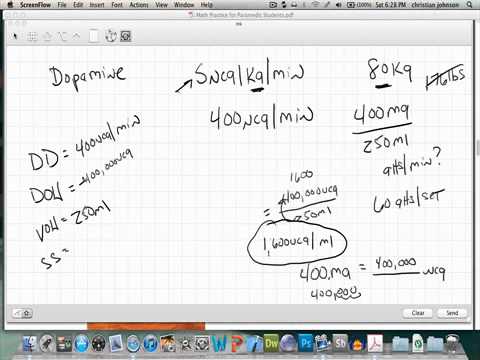 Medical Calculations | Paramedic Pearls and Pitfalls