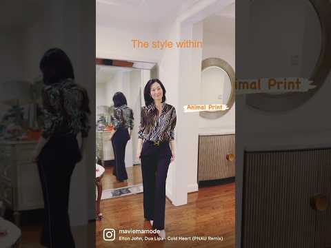 8 Outfit ideas of animal prints๐#shorts