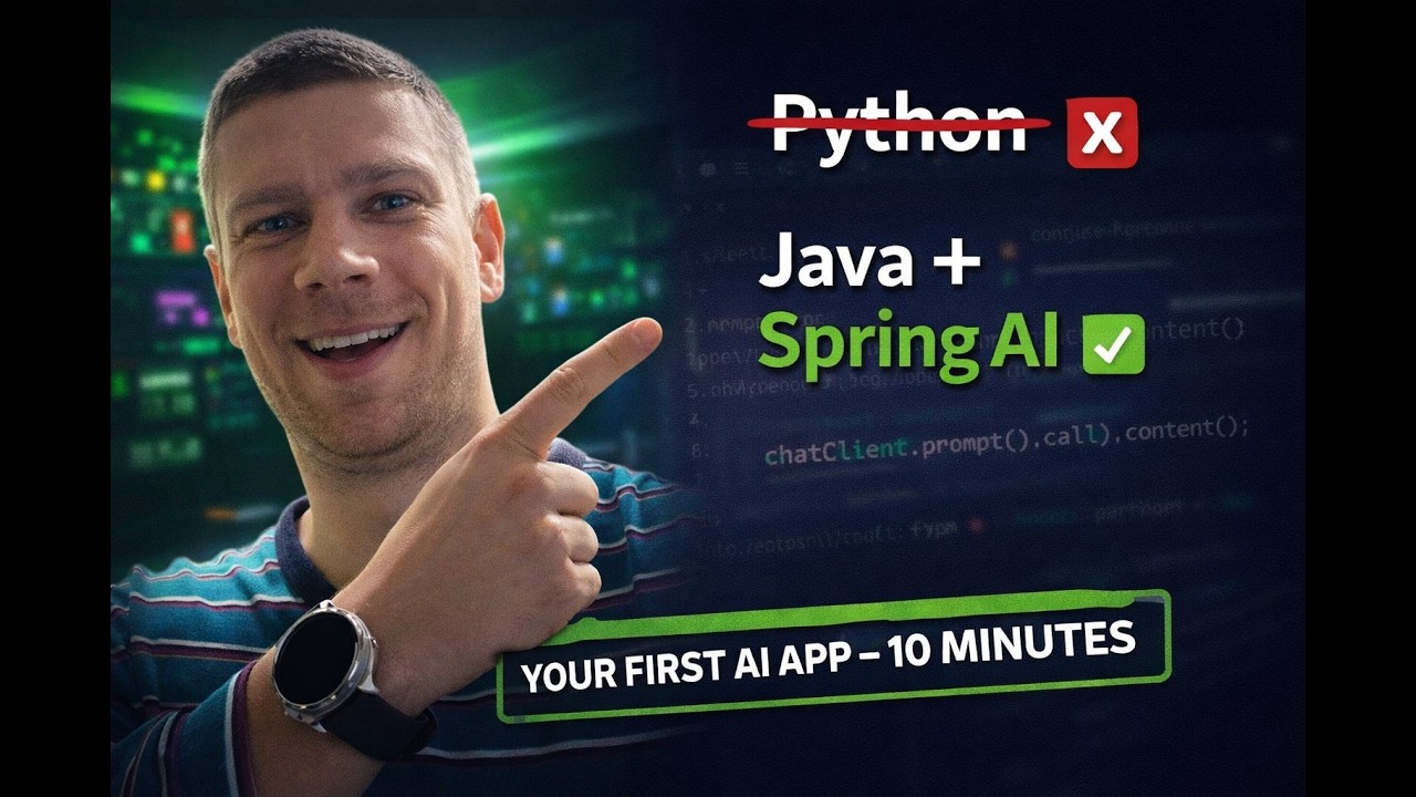 Stop Using Python for AI — Spring AI Makes Java Developers Dangerous