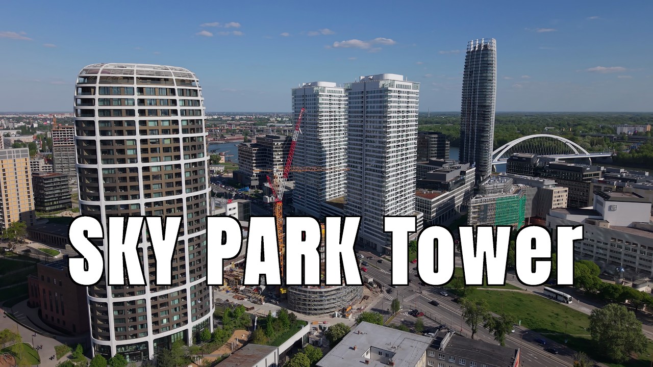Sky Park Tower – Bratislava 4K Drone | Construction Update