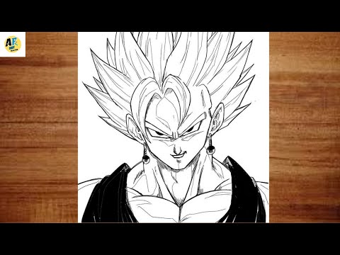 How to draw Goku | Draw Goku drawing step by step | || How to draw anime for beginners #goku #anime