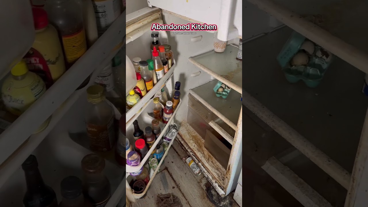 This abandoned kitchen was NASTY 🤮