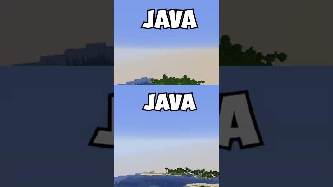 Better Render Distance? Java VS Bedrock