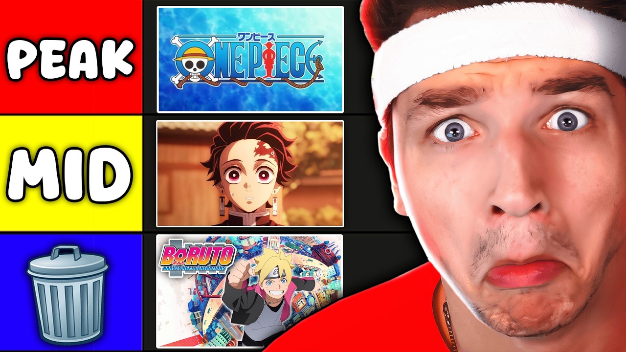I Ranked Every Anime