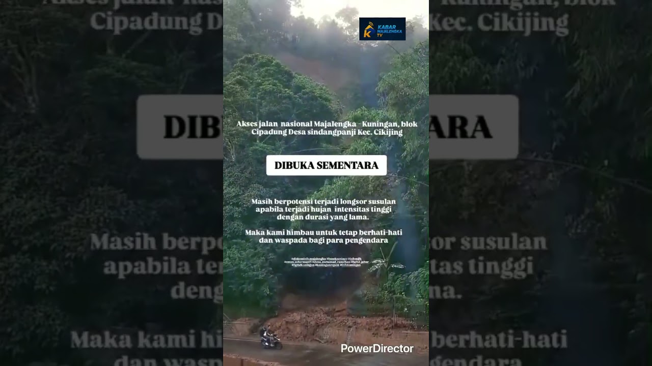 Jalan Nasional Kuningan - Majalengka via Cikijing Kembali Dibuka Usai ...