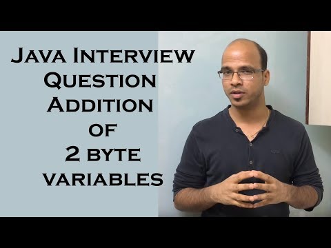 Learn Java Interview Question | Addition of 2 byte variables - Mind Luster