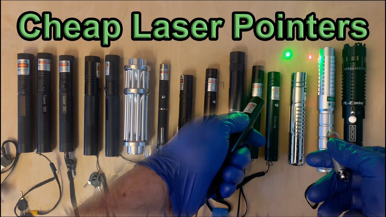 New Laser Pointers are Cheap and Powerful