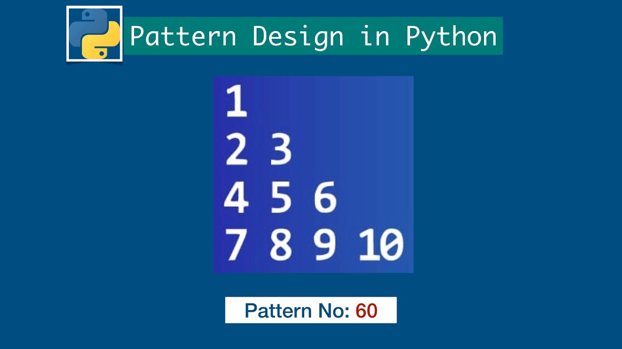 Python Pattern Design 60