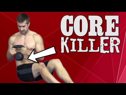 Russian Twists with Kettlebell for Complete Core Strength