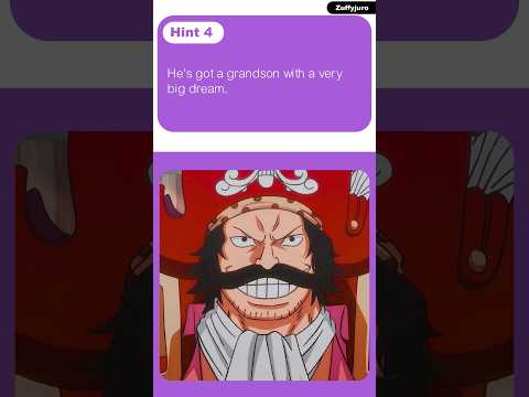 Only True ONE PIECE Fan Can Guess This Character ! [4] ????  #guessthecharacter #onepiece #onepiecequiz