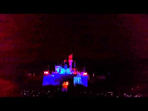 20140713 HK Disneyland "Disney in the Stars" Fireworks  —— Time before fireworks