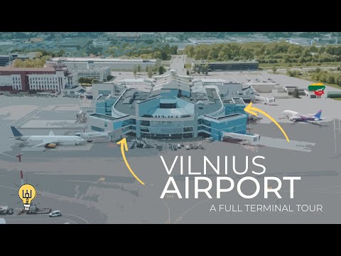 Vintage: Vilnius Airport Walkthrough & Tour (2022)