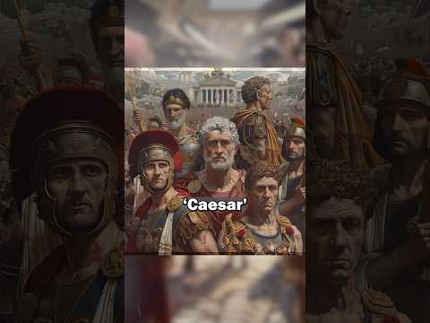 The Origin of the title 'CAESAR'