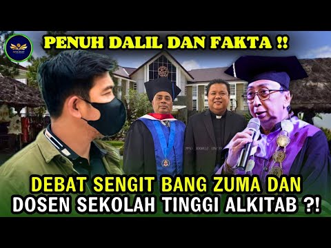 PENUH DALIL dan Fakta‼️Debat Sengit Bang ZUMA dan DOSEN Sekolah Tinggi Alkitab ?!