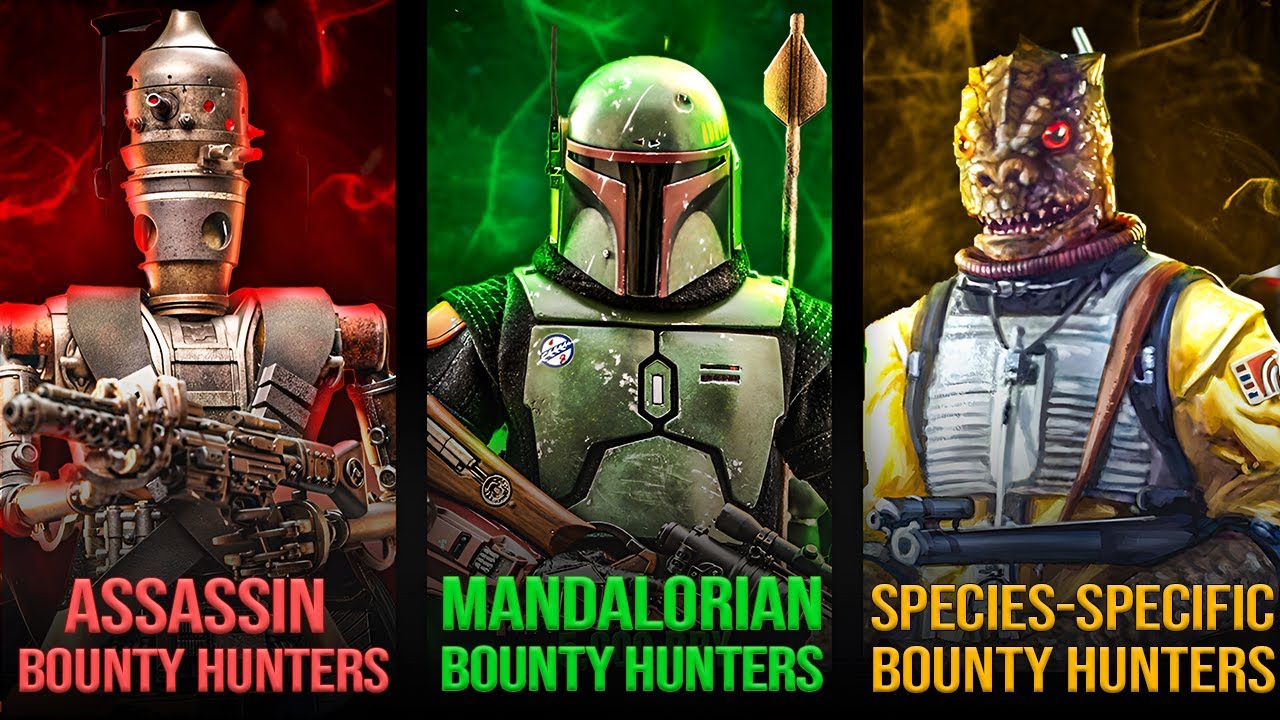 EVERY SINGLE Bounty Hunter Type / Faction in Star Wars Explained!