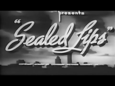 Sealed Lips (1942) 📽Classic Film Noir Movie📽 William Gargan, June Clyde