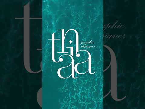Creative Name Logo Design | Tania Typography Logo 💫 #FYP #Trending #namelogo #taniariaz #shorts