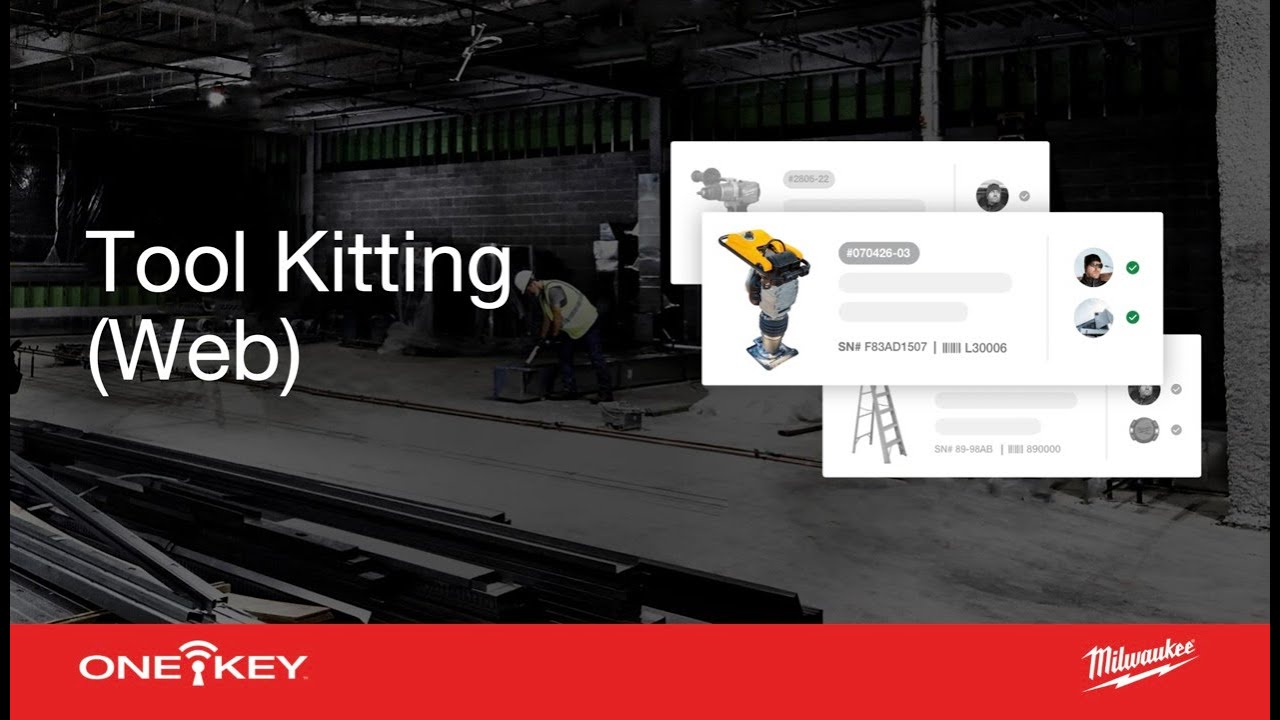 Tool Kitting Overview: Inventory Software | One-Key Support for Web
