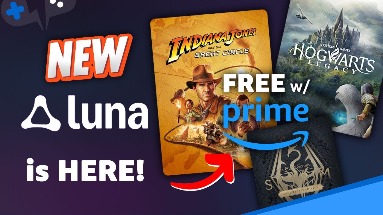 NEW Amazon LUNA is HERE! Luna PREMIUM & PRIME Gaming UPDATE
