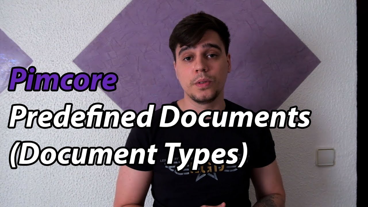 Pimcore Predefined Documents (Document Types)