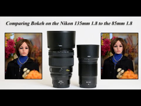 Nikkor Z 135mm Plena vs 85mm f/1.8: Bokeh comparison (20123)