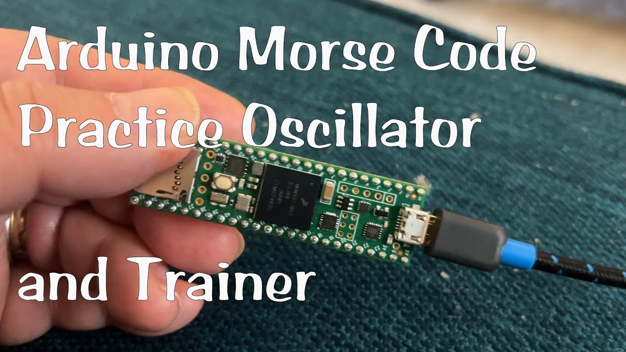 Arduino Morse Code Practice Oscillator and Trainer