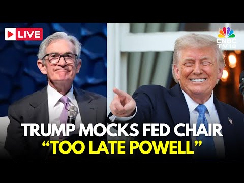 LIVE: Trump Puts Pressure on Powell | "Am I Allowed to Appoint Myself at The Fed?" | Fed Rates |N18G