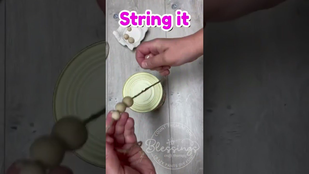 Diy Tin Can Wind Chimes #easycrafts #dollartreediy #upcycledcrafts
