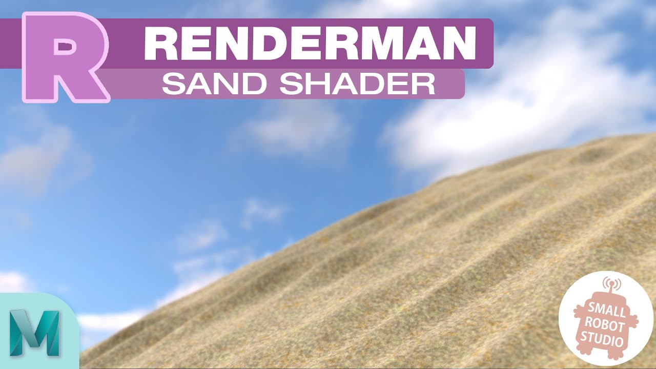 Renderman 23 Sand Shader Tutorial
