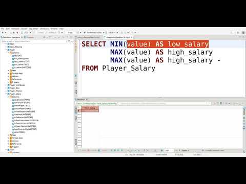 Aggregation in SQL VIDEO | educational research techniques