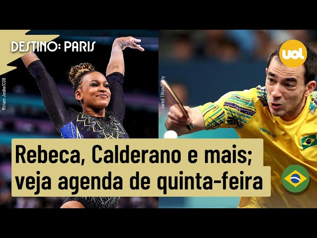 Programação Das Olimpíadas 2024 Hoje Veja Agenda Desta Quinta 1°