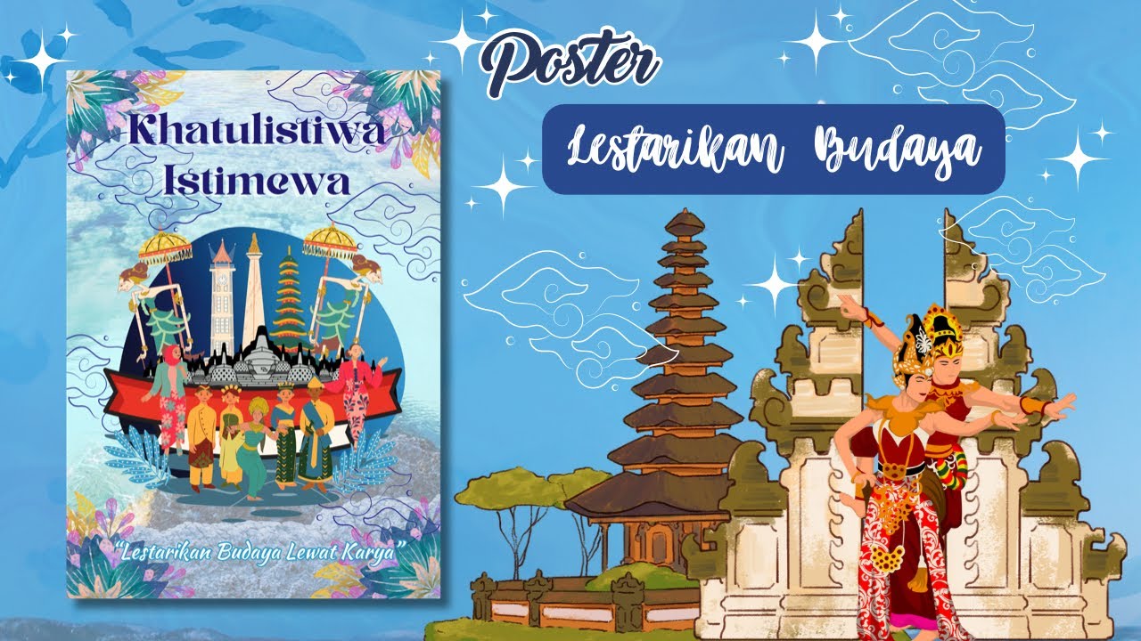 Poster Tema Budaya yang Memukau dengan Canva Free! Persiapan Lomba Terbaik