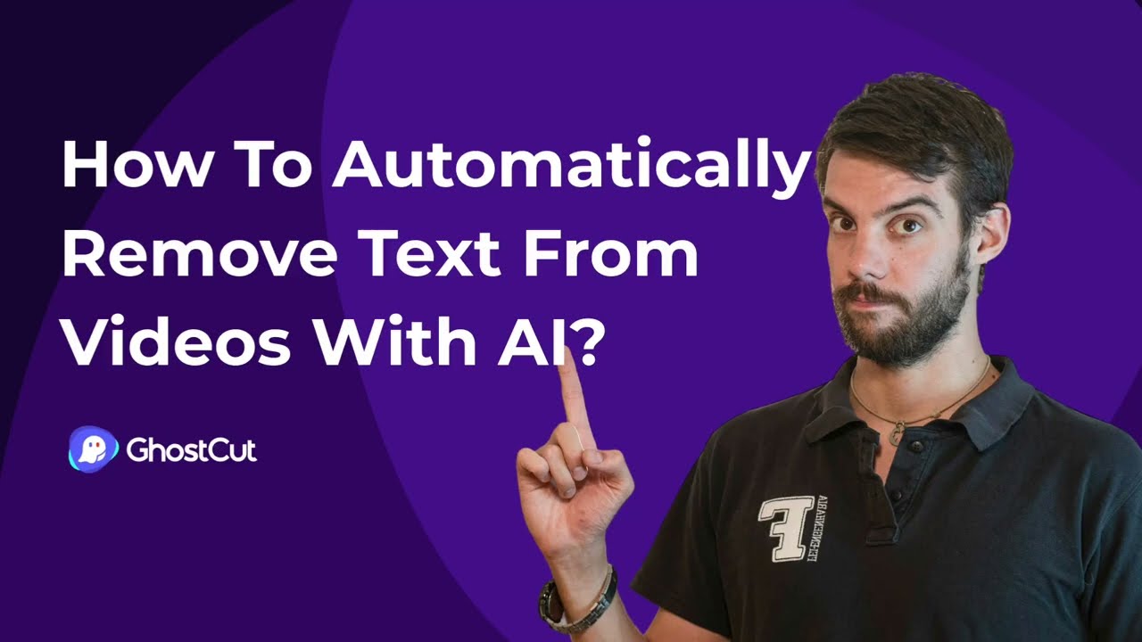 How to Automatically Remove Video Texts with AI?